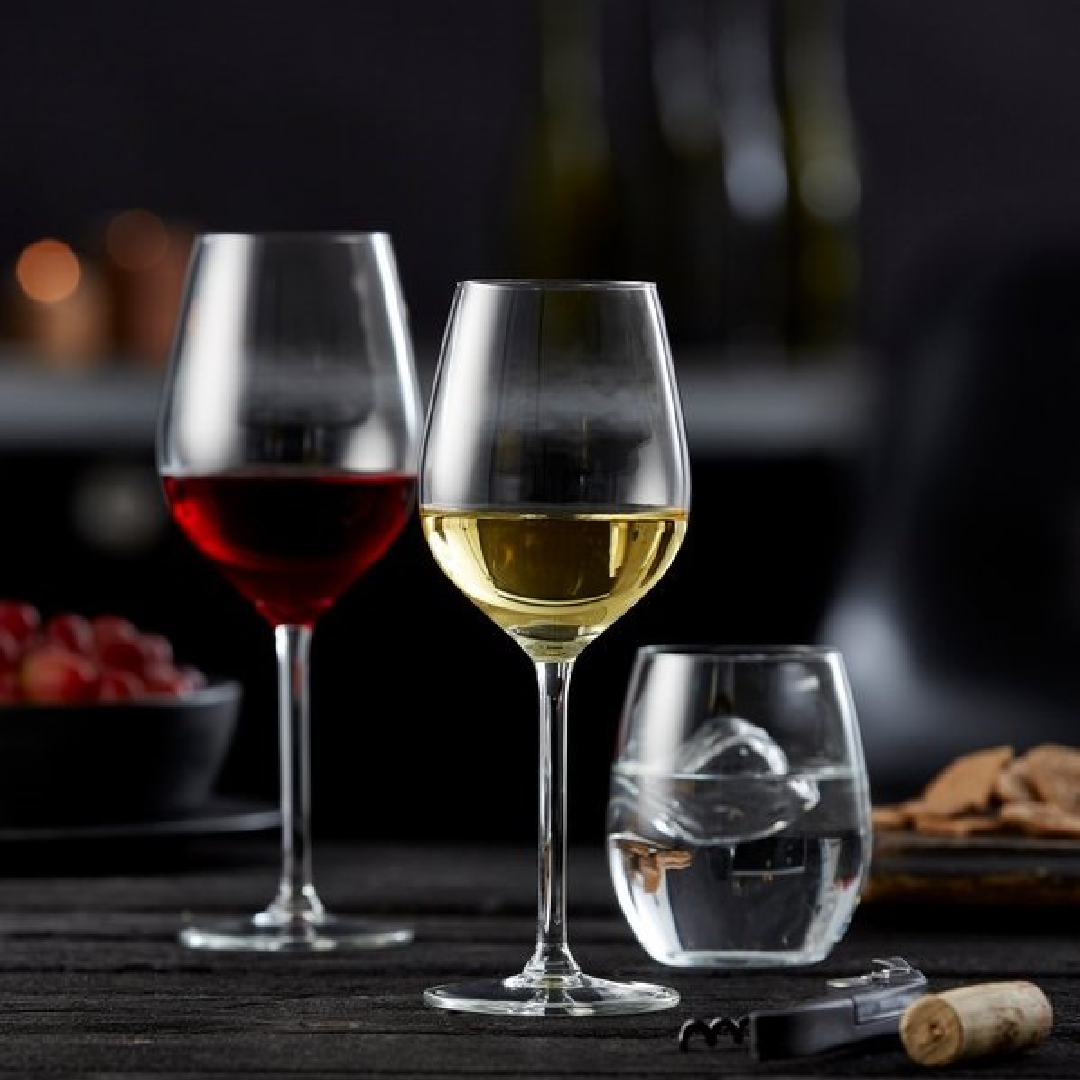 Personlige bryllupsglas | Gratis navnegravering